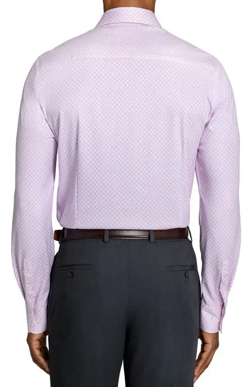 W.R.K Slim Fit Cross Geo Reworked Button-up Shirt