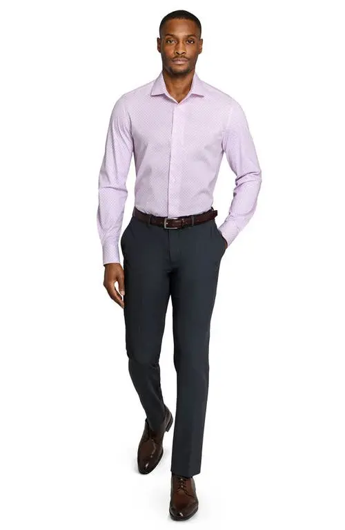W.R.K Slim Fit Cross Geo Reworked Button-up Shirt