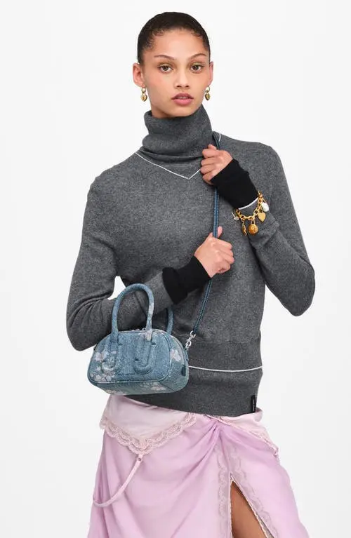 Marc Jacobs Babe Mini Top Handle Bag - Indigo Multi