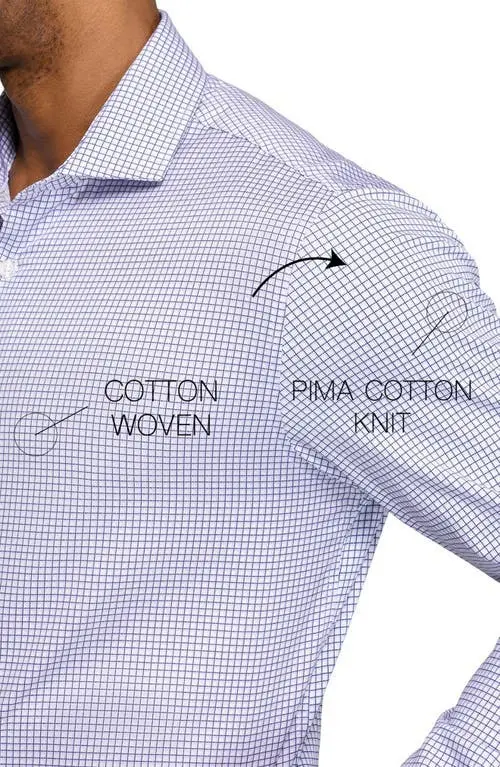 W.R.K Slim Fit Check Reworked Button-up Shirt