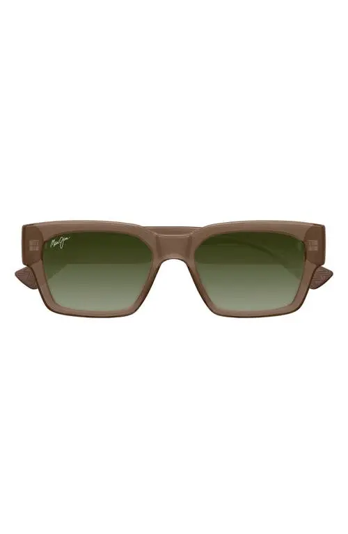 Maui Jim Kenui 59mm Polarizedplus2® Square Sunglasses