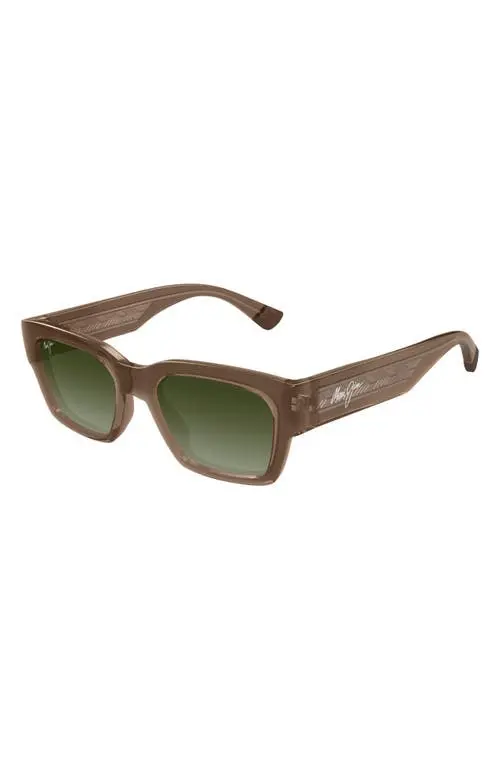 Maui Jim Kenui 59mm Polarizedplus2® Square Sunglasses
