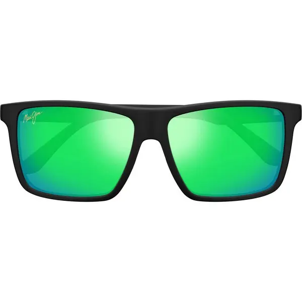 Maui Jim Mamalu Bay 62mm Polarizedplus2® Oversize Square Sunglasses