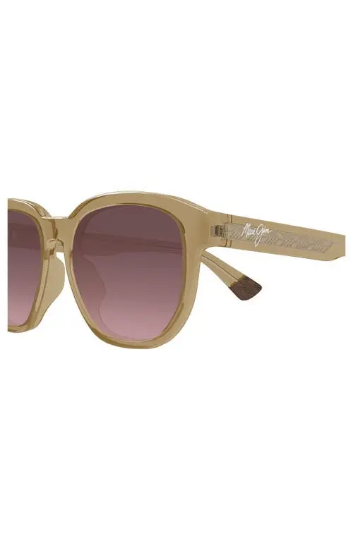 Maui Jim Akahai 62mm Polarizedplus2® Oversize Square Sunglasses
