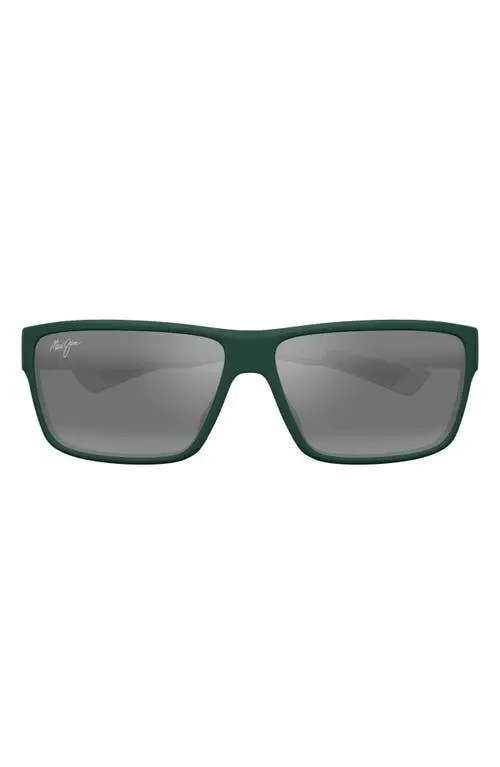 Maui Jim Uila Af 59mm Polarizedplus2® Rectangular Sunglasses