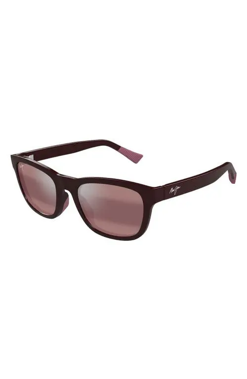 Maui Jim Kapii 56mm Polarizedplus2® Square Sunglasses