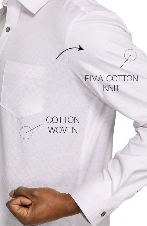 W.R.K Abstract Squiggle Cotton Shirt