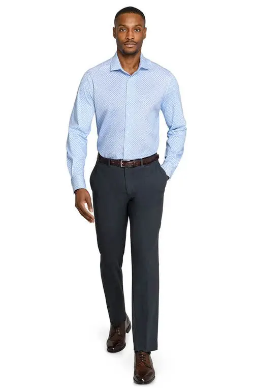 W.R.K Slim Fit Cross Geo Reworked Button-up Shirt