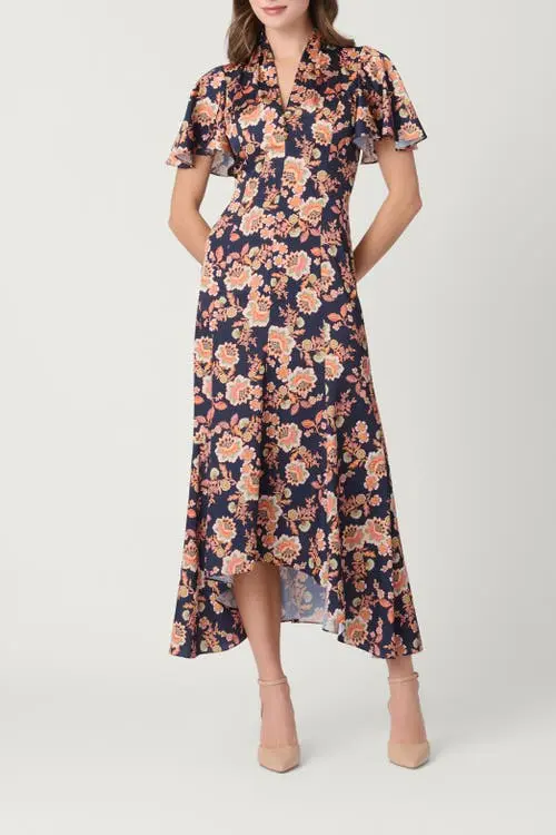 Shoshanna Apollo Floral Cinnie Dress