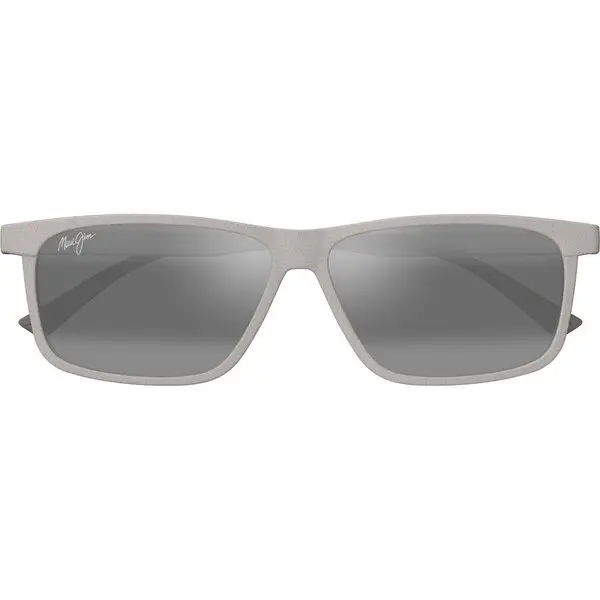Maui Jim Pulama 56mm Polarizedplus2® Rectangular Sunglasses