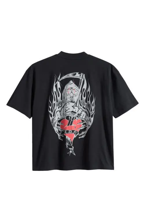 ALLSAINTS Scimitar Graphic Organic Cotton T-shirt