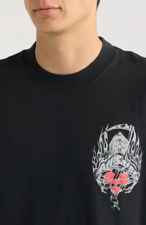 ALLSAINTS Scimitar Graphic Organic Cotton T-shirt