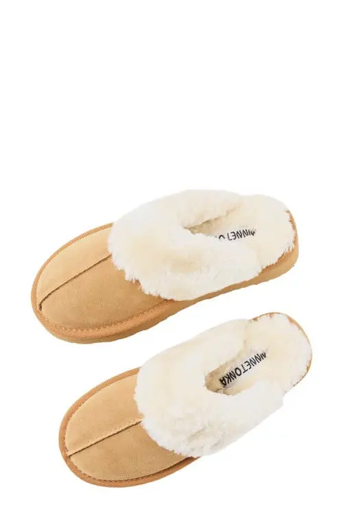 Minnetonka Chesney Hi Scuff Slipper - Cinnamon