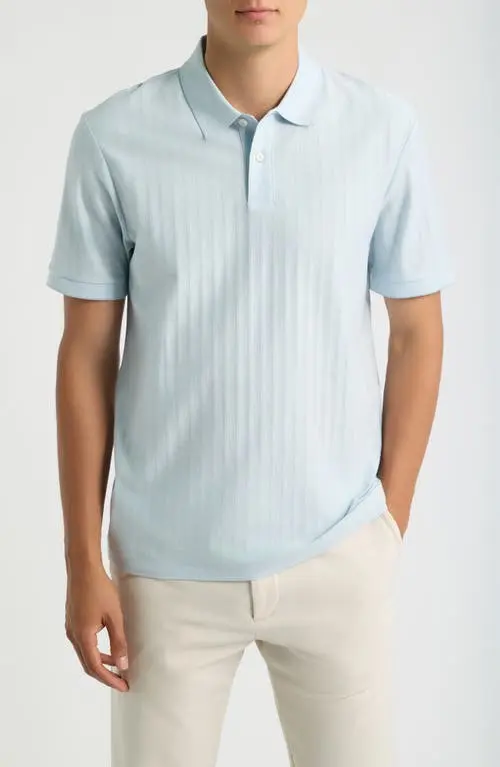 BOSS H-parlay Cotton Polo - Open Blue