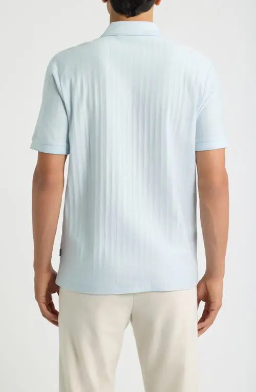 BOSS H-parlay Cotton Polo - Open Blue