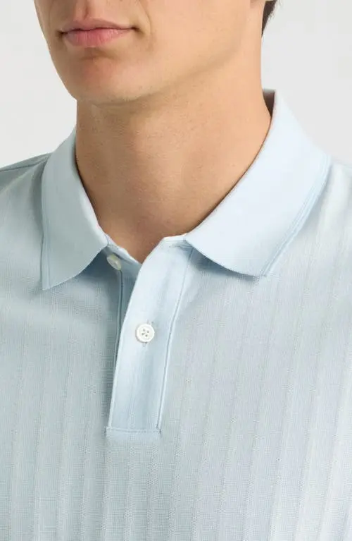 BOSS H-parlay Cotton Polo - Open Blue