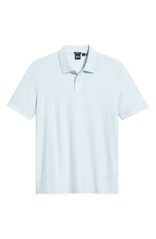 BOSS H-parlay Cotton Polo - Open Blue