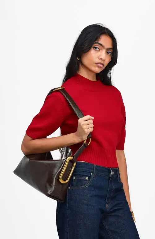 Marc Jacobs Scene Medium Crinkled Leather Shoulder Bag - Fondant