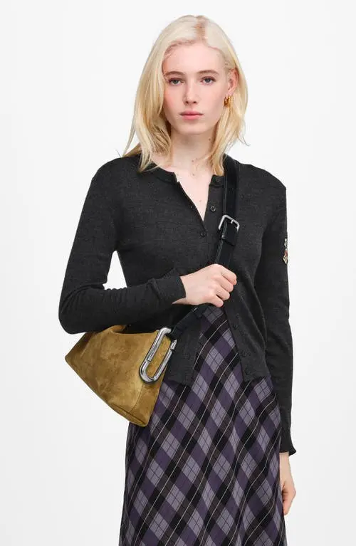 Marc Jacobs Scene Medium Crinkled Leather Shoulder Bag - Hazelnut