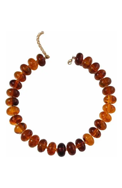 MACRAE & CO. Highlands Bauble Collar Necklace - Brown