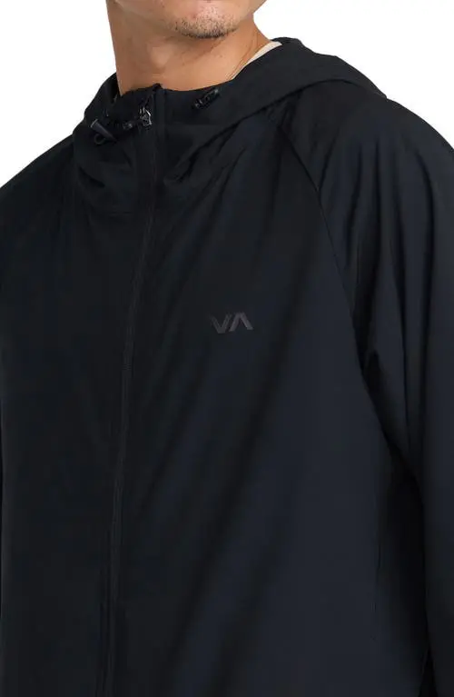 Rvca Yogger Iii Hooded Zip-up Jacket