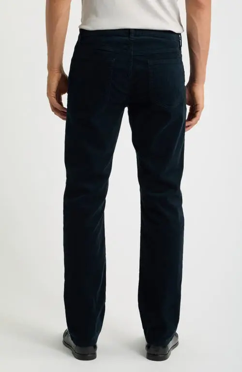 FRAME Modern Fit Straight Leg Stretch Corduroy Pants - Dark Navy
