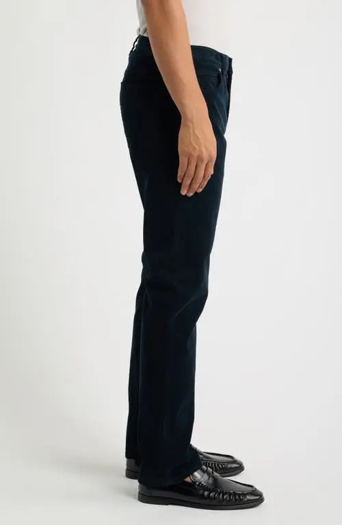 FRAME Modern Fit Straight Leg Stretch Corduroy Pants - Dark Navy