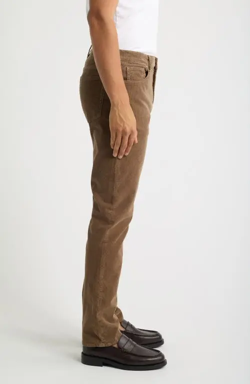FRAME Modern Fit Straight Leg Stretch Corduroy Pants - Soft Taupe