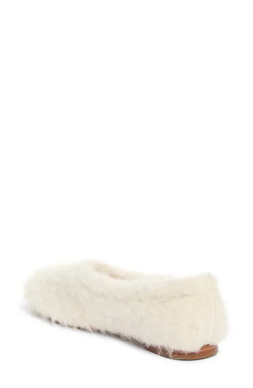 Gabriela Hearst Emperor Faux Shearling Flat