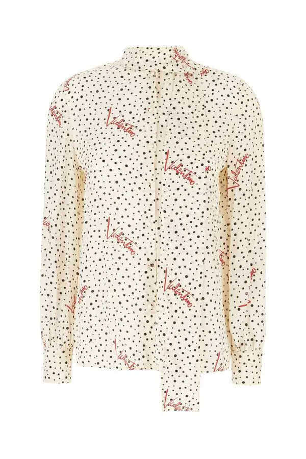 Valentino Garavani Polka Dot Print Shirt - Multicolor