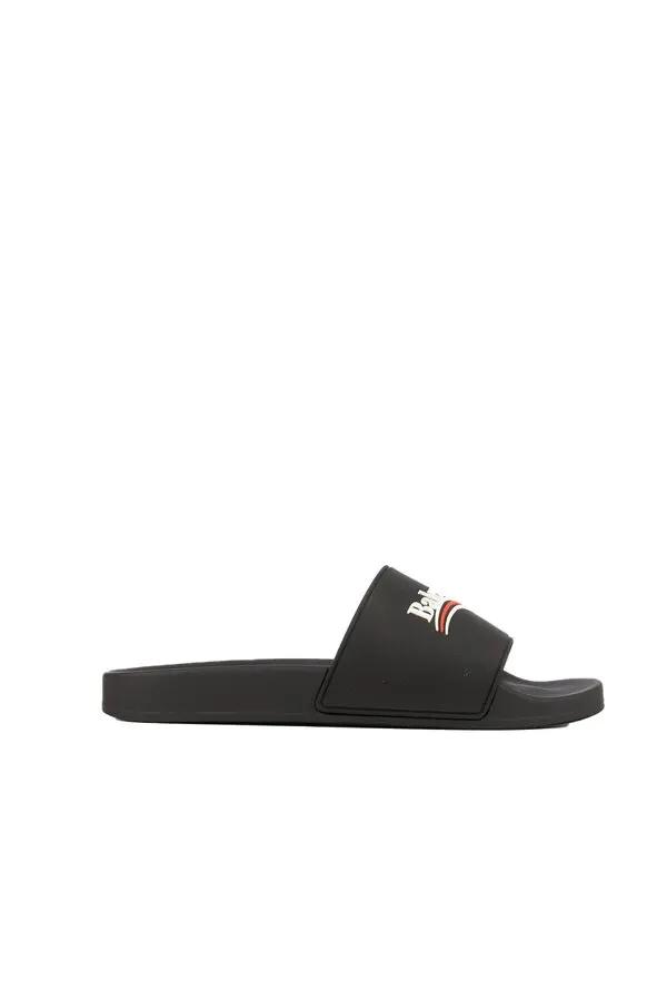 Balenciaga Logo Slides - Multicolor