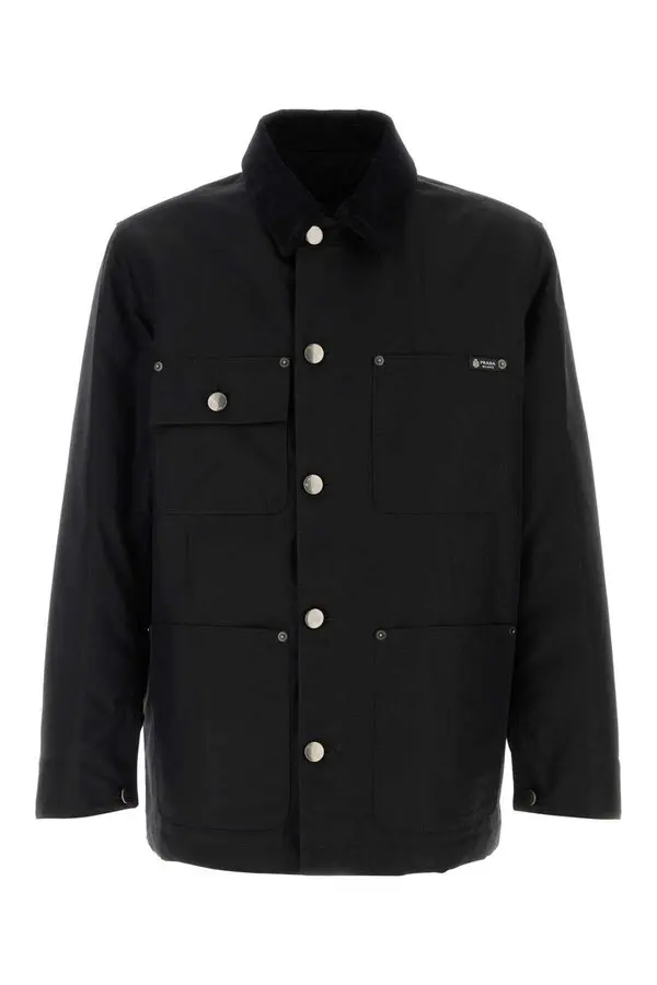 Prada Canvas Jacket - Black