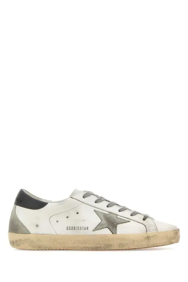 GOLDEN GOOSE Leather Superstar Classic Sneakers - Multicolor
