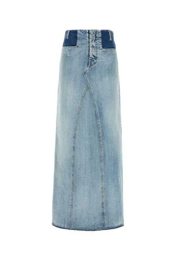 MAISON MARGIELA Denim Maxi Skirt