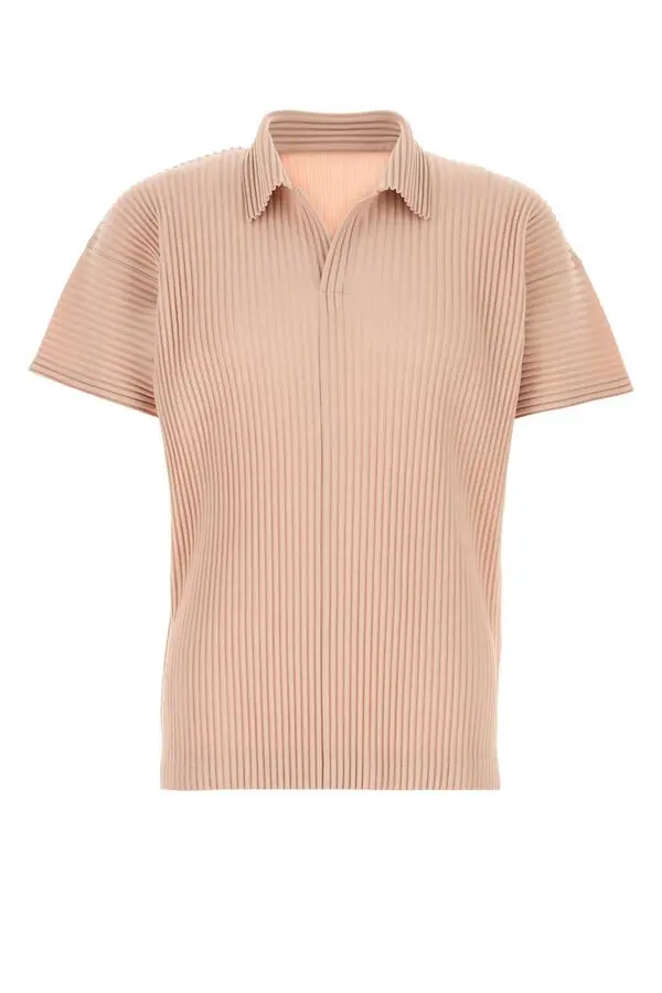 Issey Miyake Polyester Polo Shirt