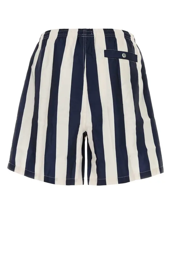 AMI Paris Printed Polyester Swimming Shorts