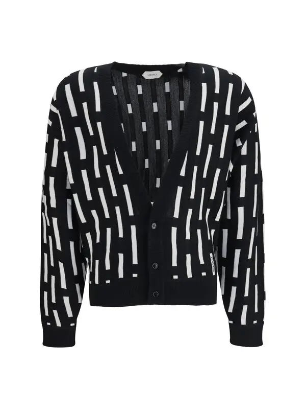Versace Dashes Cardigan