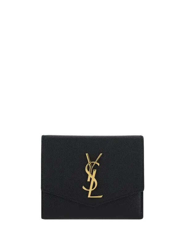 Saint Laurent Cassandre Leather Wallet