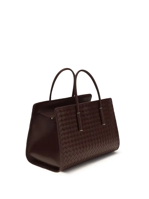 Bottega Veneta Barbara Tote Bag - Brown