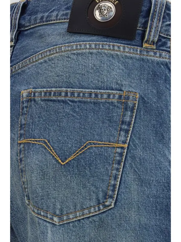 Versace Straight-leg Denim Jeans
