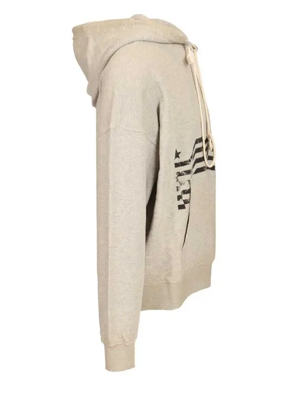 GOLDEN GOOSE Flag Print Hoodie