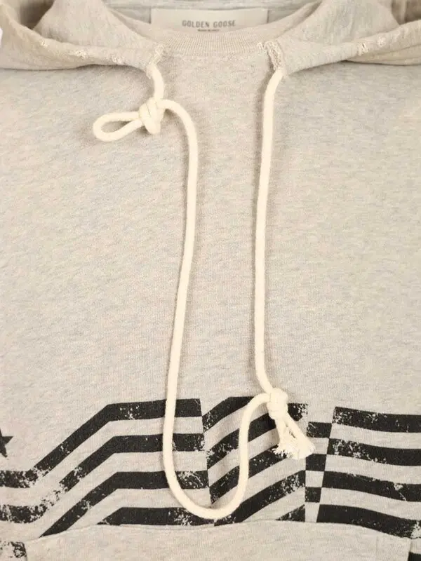 GOLDEN GOOSE Flag Print Hoodie
