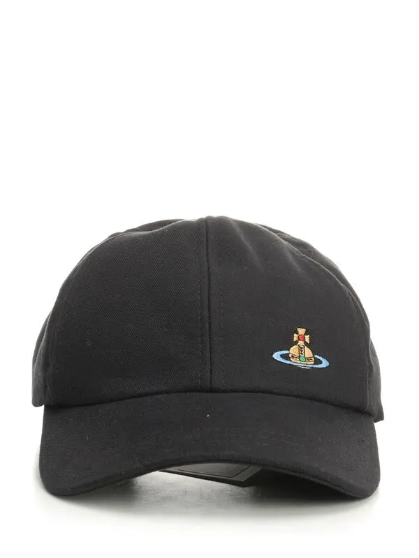 VIVIENNE WESTWOOD Orb Cap - Black