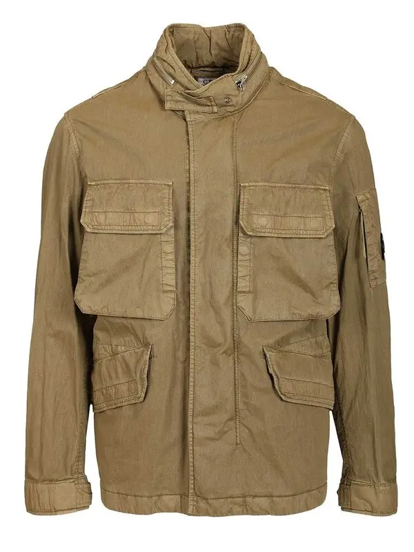 C.P. COMPANY Waxed Cotton Field Jacket
