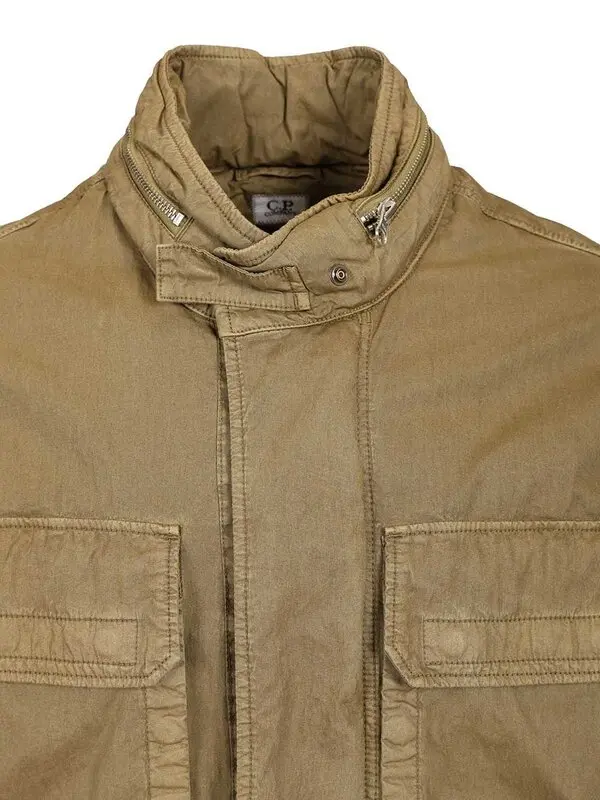 C.P. COMPANY Waxed Cotton Field Jacket