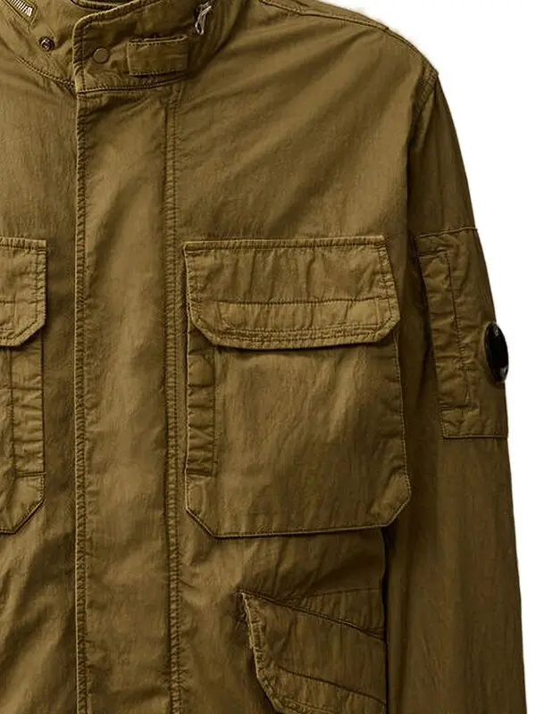 C.P. COMPANY Waxed Cotton Field Jacket