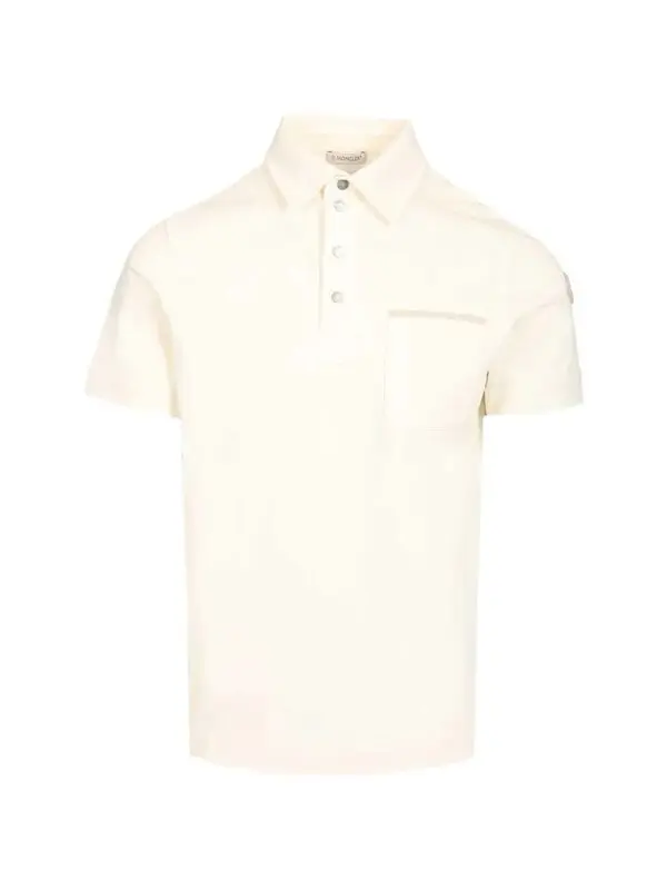 Moncler Cotton Pique Polo Shirt