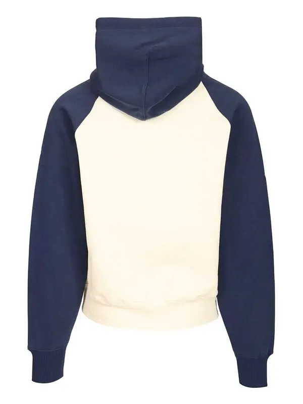 AMI Paris De Coeur Hoodie - White