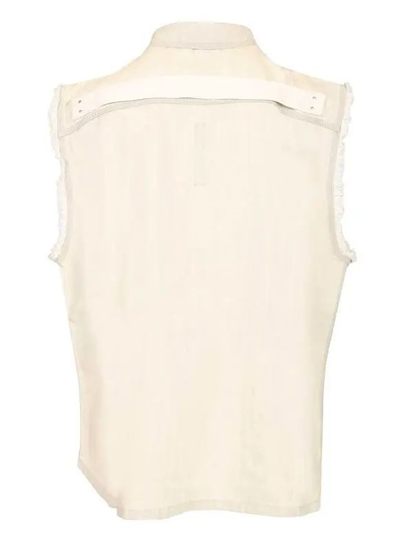 Rick Owens Jumbo Tommy Sleeveless Shirt