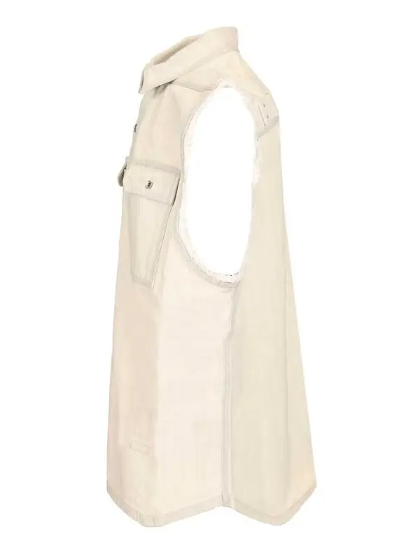 Rick Owens Jumbo Tommy Sleeveless Shirt